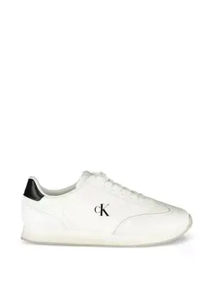 Calvin Klein Print Sneakers - White