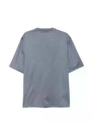 LOW BRAND Crew-neck Short-sleeve T-shirt - Blue