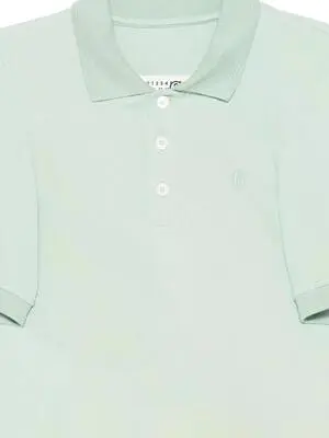 MAISON MARGIELA Embroidered Logo Polo Shirt