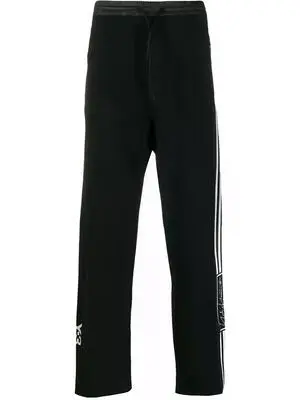 Y3 Straight Leg Track Trousers - Black