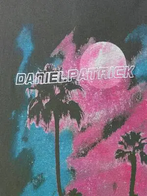 DANIEL PATRICK Graphic-print Crew Neck T-shirt