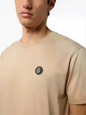 BILLIONAIRE Round-neck T-shirt - Neutrals