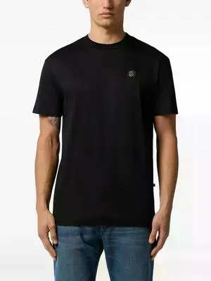 BILLIONAIRE Round-neck Logo-patch T-shirt