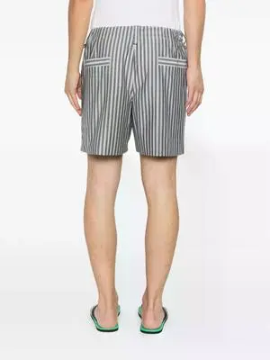 Issey Miyake Striped Jersey Shorts