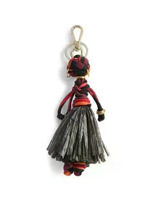 Emilio Pucci Doll Motif Bag Charm - Black