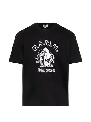 DOVER STREET MARKET D.s.m.u Graphic-print T-shirt - Black