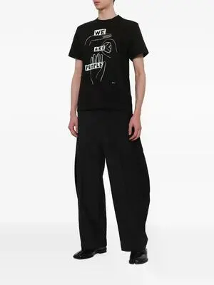 Sacai X Geoff Mcfetridge Graphic-print T-shirt