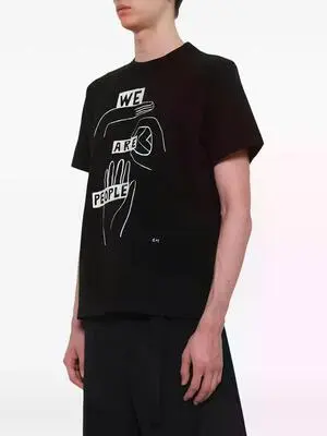 Sacai X Geoff Mcfetridge Graphic-print T-shirt