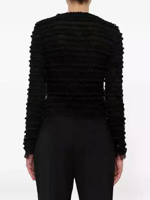 Givenchy Ruffled Silk Jacket