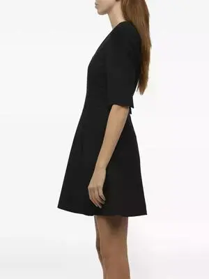 Alexander McQueen V-neck Mini Dress