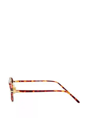 Linda Farrow Pilot-frame Sunglasses