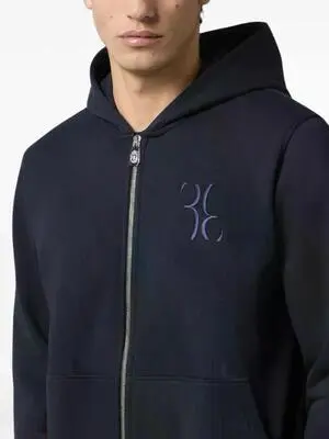 BILLIONAIRE Full-zip Hoodie - Blue