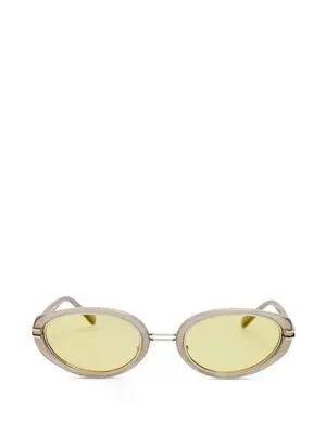 Linda Farrow Ambra Oval Sunglasses