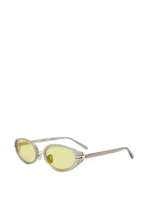 Linda Farrow Ambra Oval Sunglasses