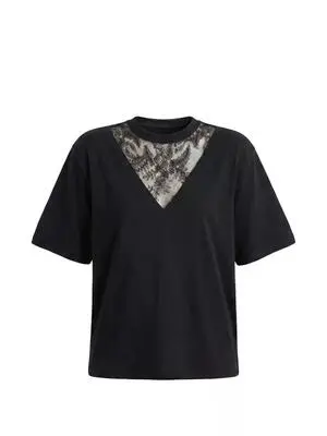 ALMAZ Lace Detail T-shirt