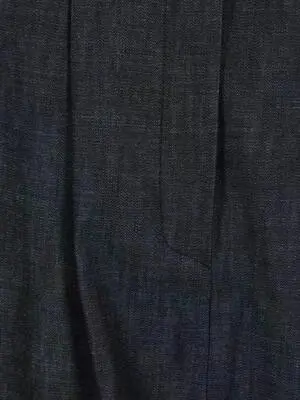 Dusan Pleated Wide-leg Jeans