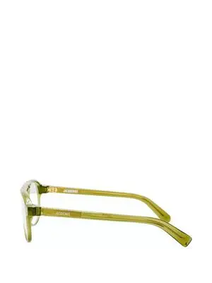 Jacquemus Double-bridge Pilot-frame Glasses