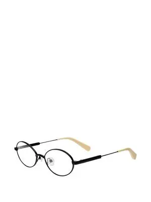Jacquemus Round Frame Glasses - Black