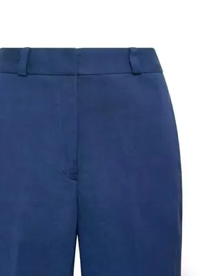 Malìparmi Ultramarine Pressed Crease Straight-leg Trousers - Blue