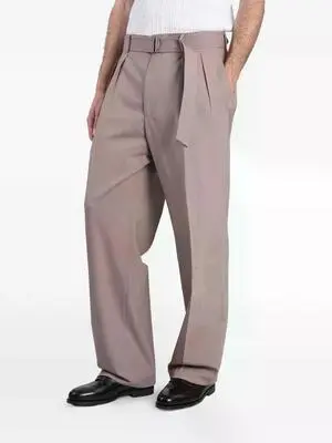 Tagliatore Belted Pleated Trousers