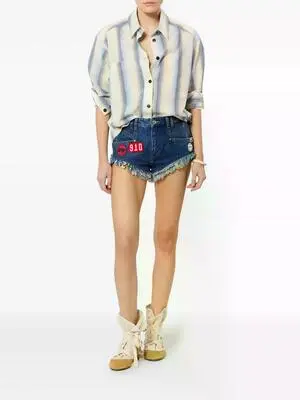 Isabel Marant Étoile Eneidala Patches Shorts
