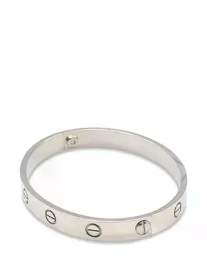 Cartier 18k White Gold Love Bracelet