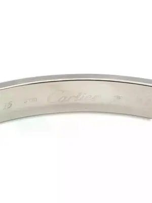 Cartier 18k White Gold Love Bracelet