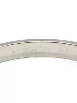 Cartier 18k White Gold Love Bracelet
