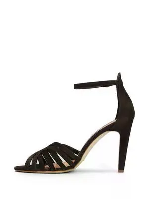 THE SELLER Strappy Cage Stiletto Sandals