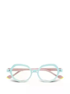 FACE À FACE Phoebe 1 Geometric-frame Eyeglasses - Blue