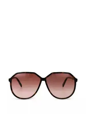Valentino Garavani Geometric Frame Sunglasses - Brown