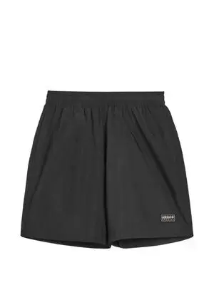 Adidas Originals Hudswell Spzl Logo Track Shorts - Black