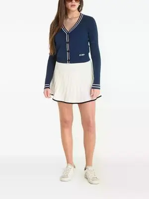 Guess Striped Trim Cardigan