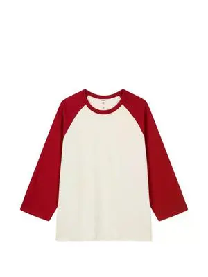 STUDIO TOMBOY Raglan Sleeve T-shirt - Neutrals
