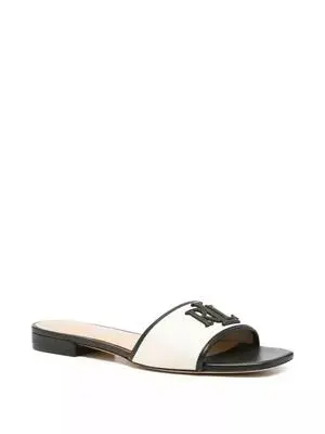 Ralph Lauren Everley Logo-plaque Sandals