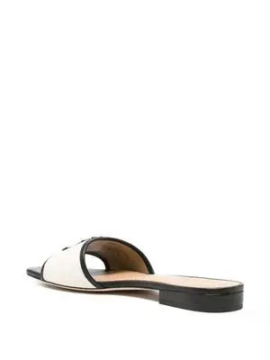 Ralph Lauren Everley Logo-plaque Sandals