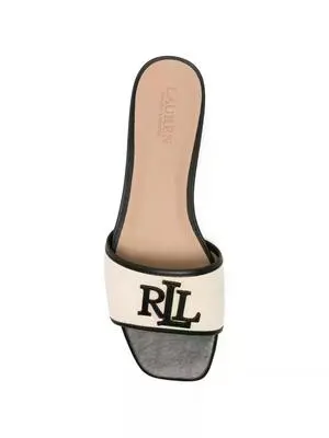 Ralph Lauren Everley Logo-plaque Sandals