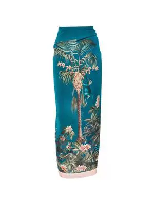 MAZZEI Tropical-print Wrap Sarong