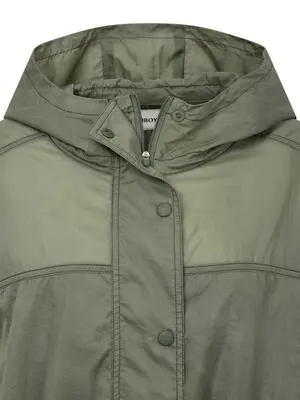 STUDIO TOMBOY Hooded Panelled Oversized Jacket