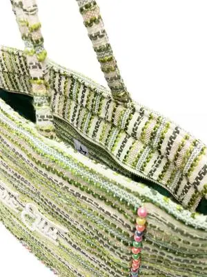 MARC ELLIS Large Striped Tote Bag
