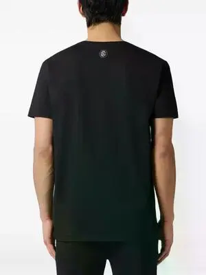 BILLIONAIRE Baroque Logo-embroidery T-shirt