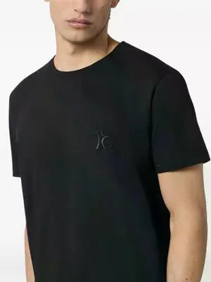 BILLIONAIRE Baroque Logo-embroidery T-shirt