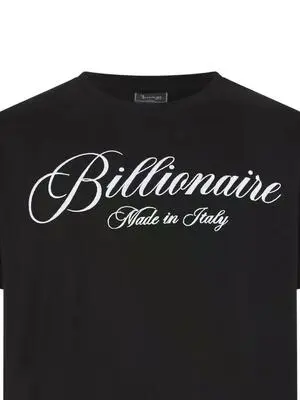BILLIONAIRE Signature Round-neck T-shirt