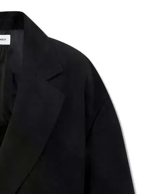 STUDIO TOMBOY Short-sleeve Double-button Oversized Jacket