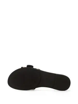 Guess Leopard-print Flat Sandals