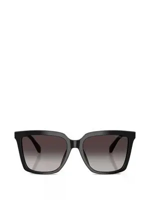 Michael Kors Rectangle Frame Sunglasses - Black