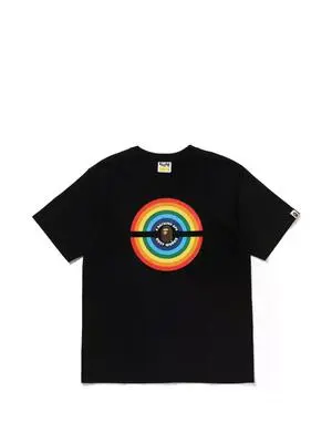A BATHING APE Busy Works Logo-print T-shirt - Black