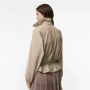 Burberry Double-breasted Hooded Trench Jacket