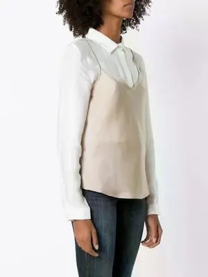 Armani Exchange Beige Camisole Top
