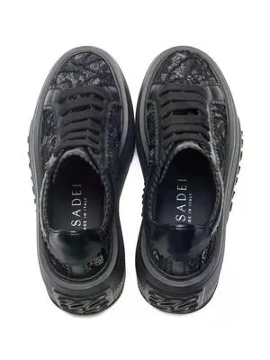 Casadei Nexus Chantilly Platform Sneakers